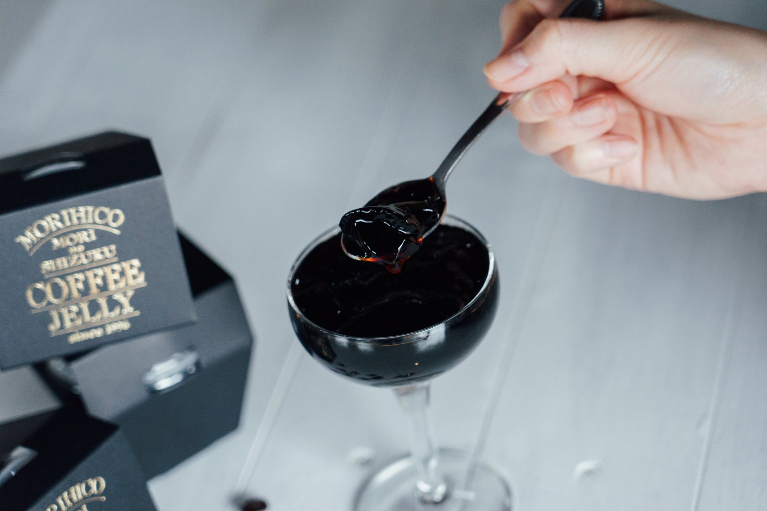 雪のない季節だけのお楽しみ。 森の雫 コーヒーゼリー再登場 ｜ MORIHICO.｜公式サイト